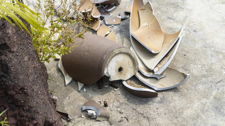 Quickly Fix A Cracked Planter Using An Affordable Solution