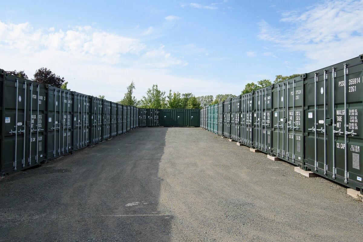 Large storage site, with 100 containers, earmarked for land in Sutton ...