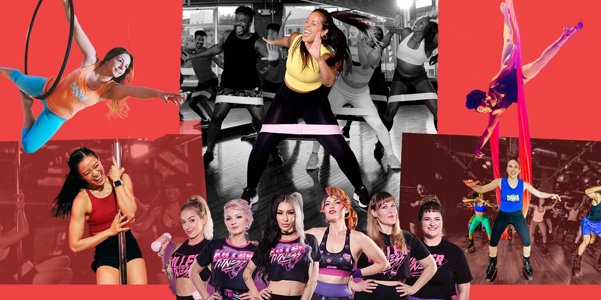 Bungee, jazzercise, horror classes: These out-there workouts prove ...