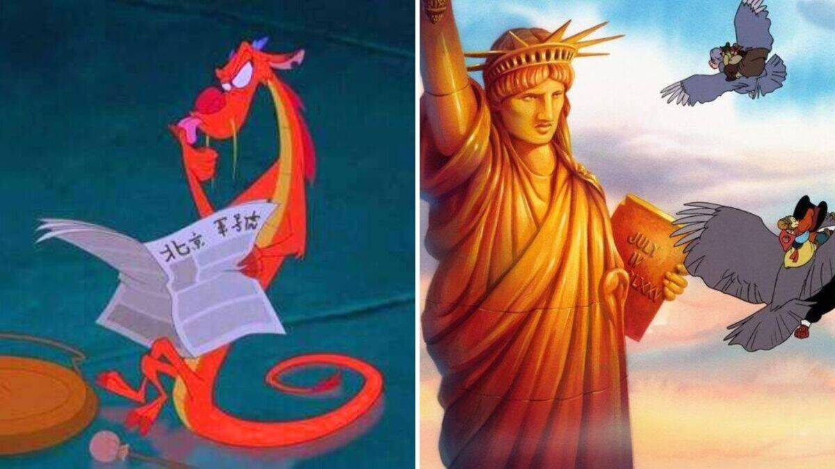 Minor details brilliantly hidden in animated movies