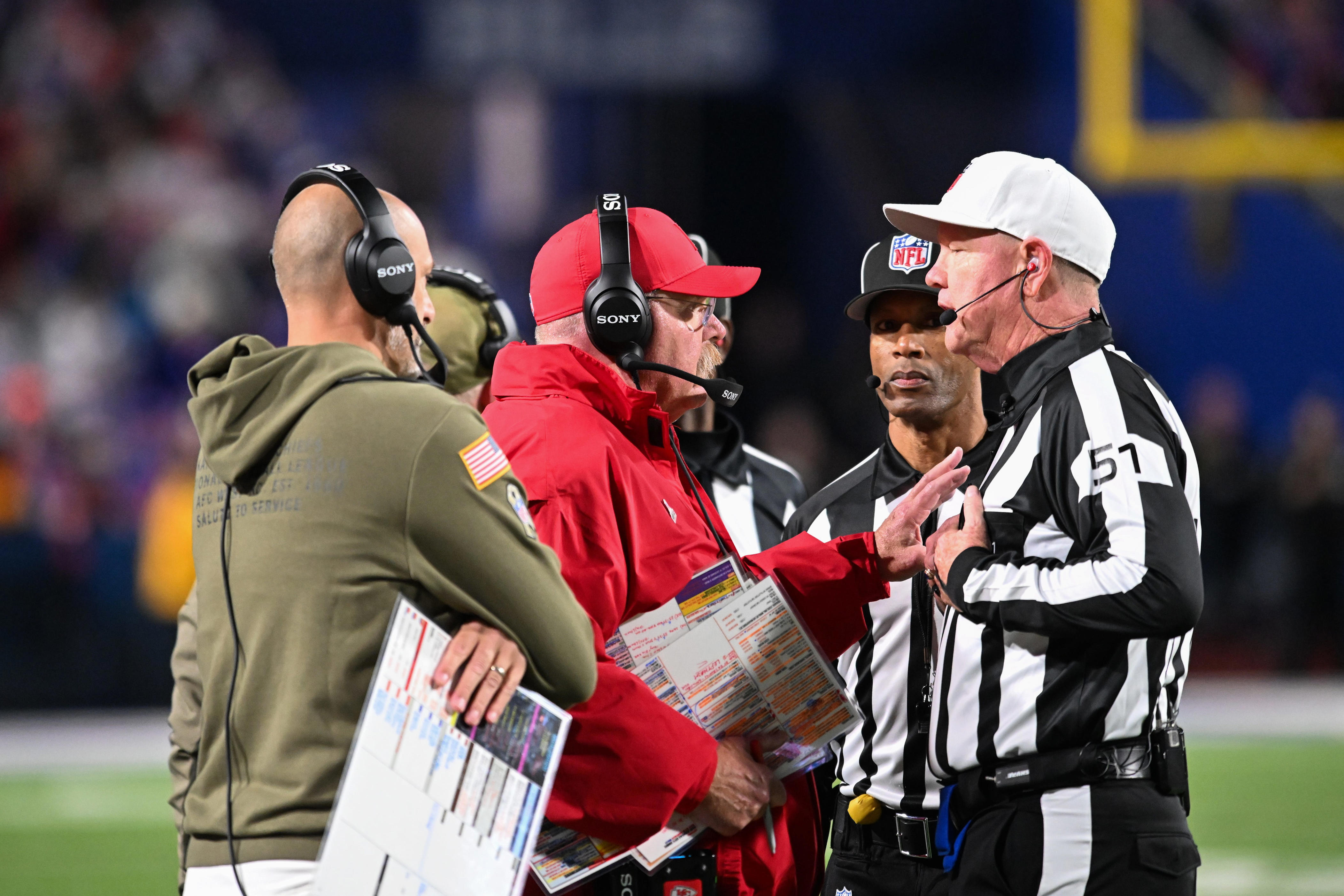 Kansas City Chiefs HC Andy Reid discusses taking care of the small ...