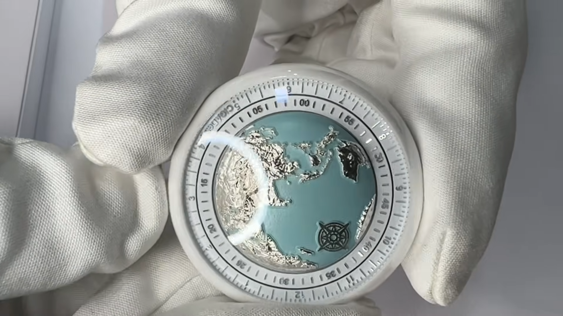 Testing the prototype Ice Age watch