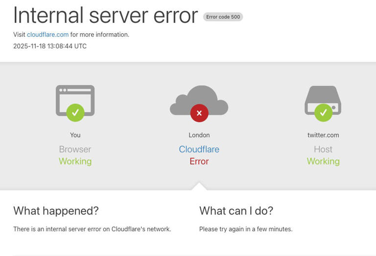 Cloudflare blames outage on 'unusual' traffic spike as sites like X and ...