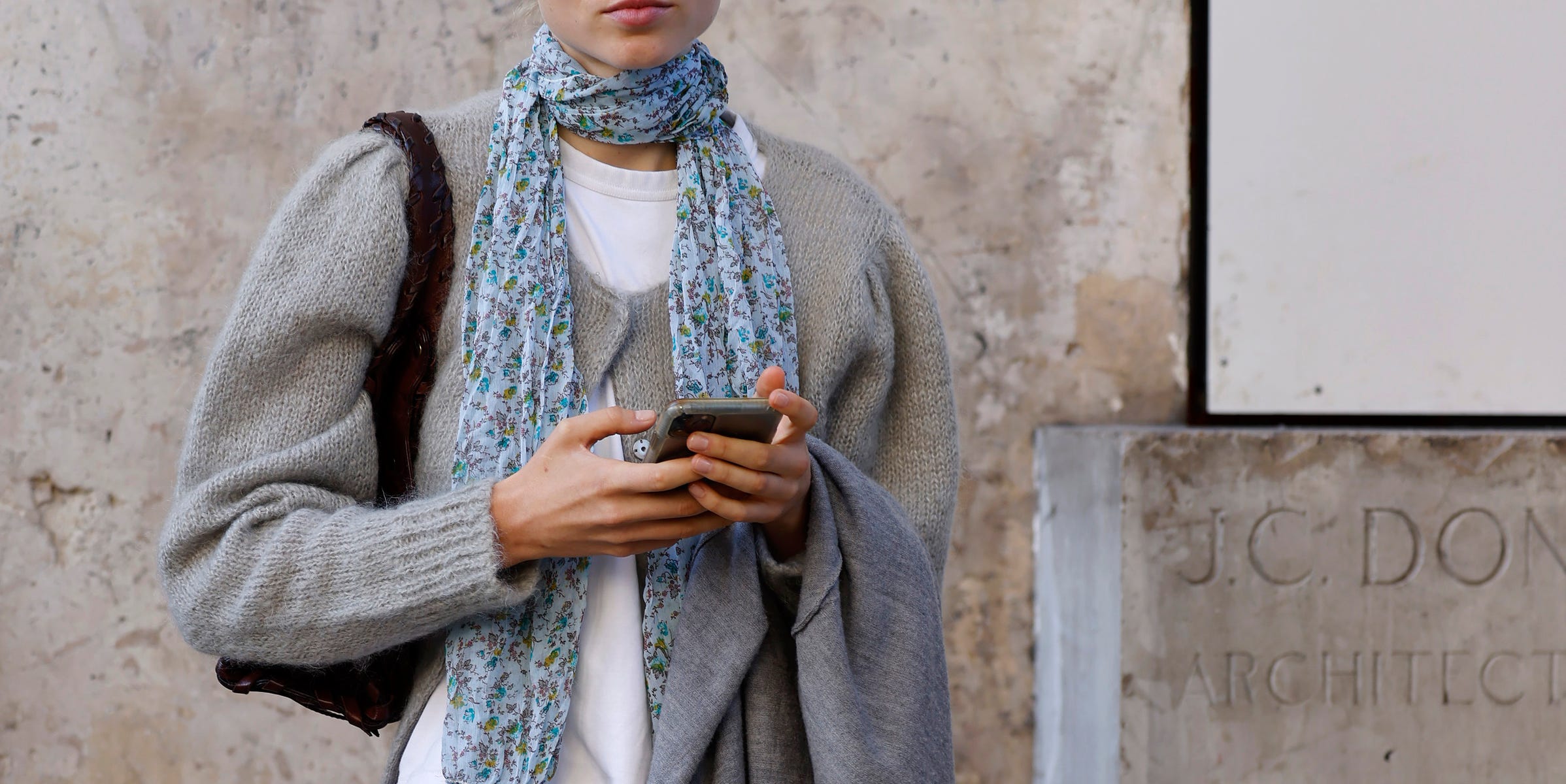 5 cardigan grigi per l'autunno