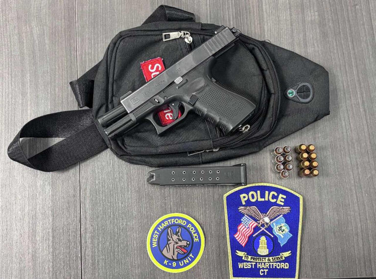 Illegal firearm recovered in West Hartford traffic stop, police say