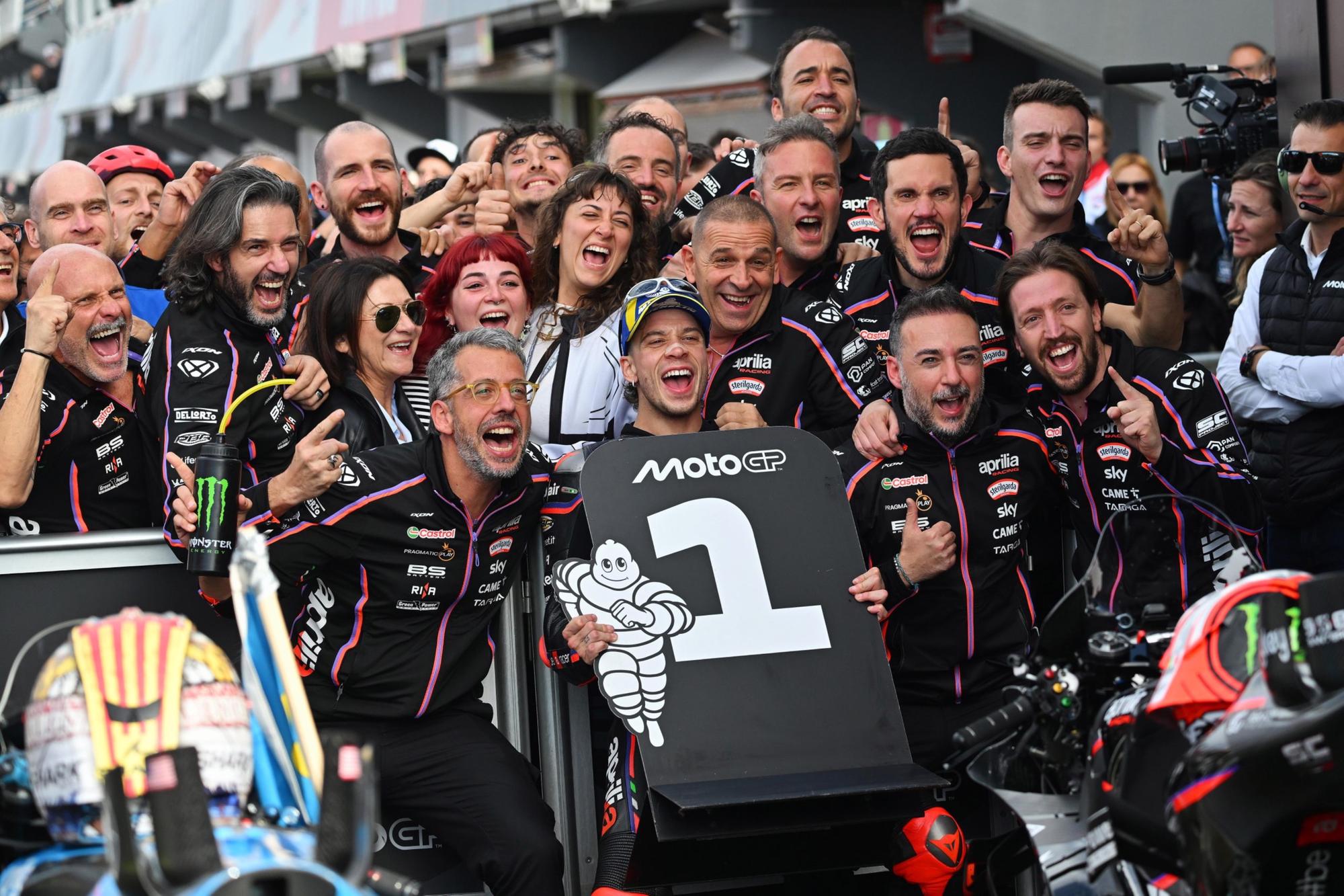 ‘I'm very, very happy’ – Marco Bezzecchi seals MotoGP third with ...