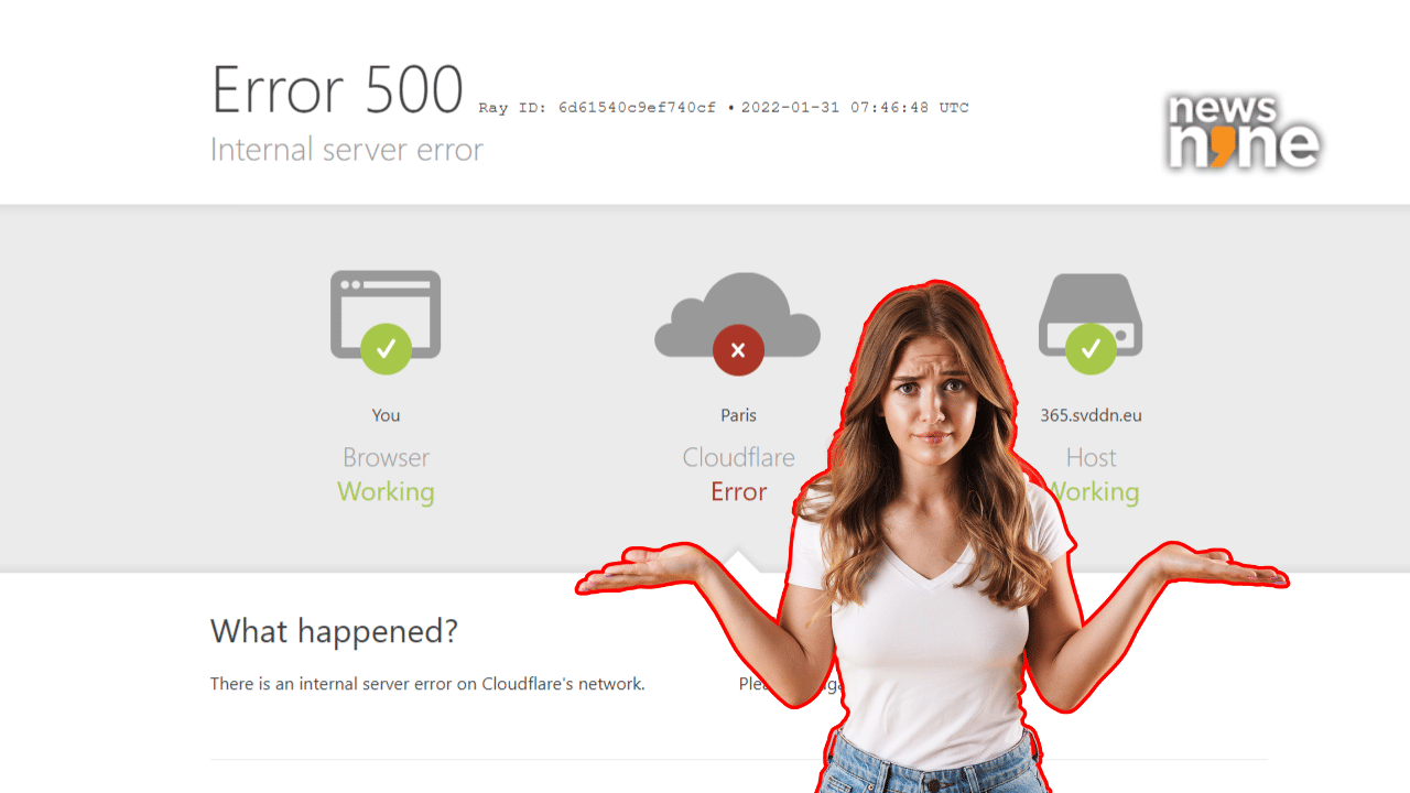 Cloudflare outage breaks internet: X, Canva, and more go down worldwide