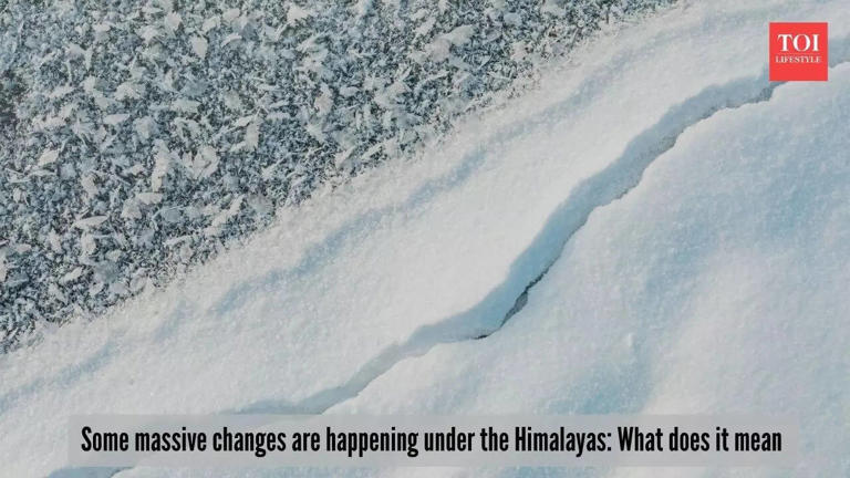 The Indian tectonic plate is splitting deep under the Himalayas: Does ...