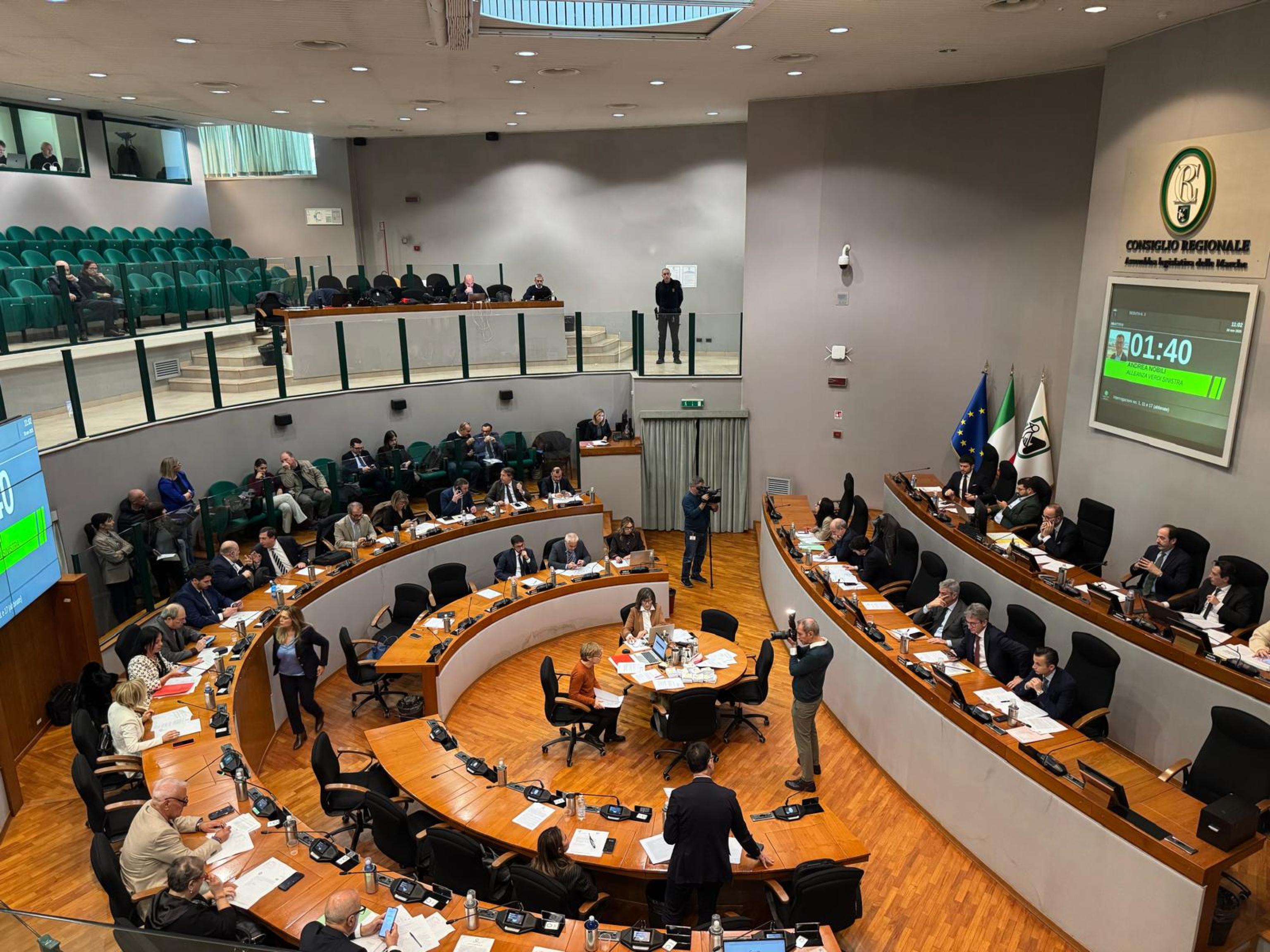 Organi della Regione Marche, le nomine dell'Assemblea