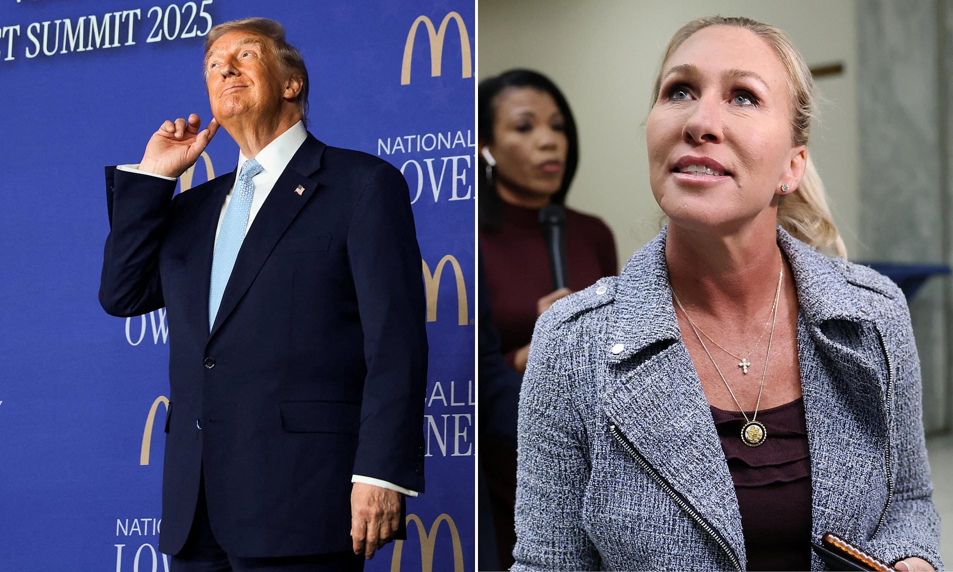 Trump returns to McDonald's golden arches to sell affordability