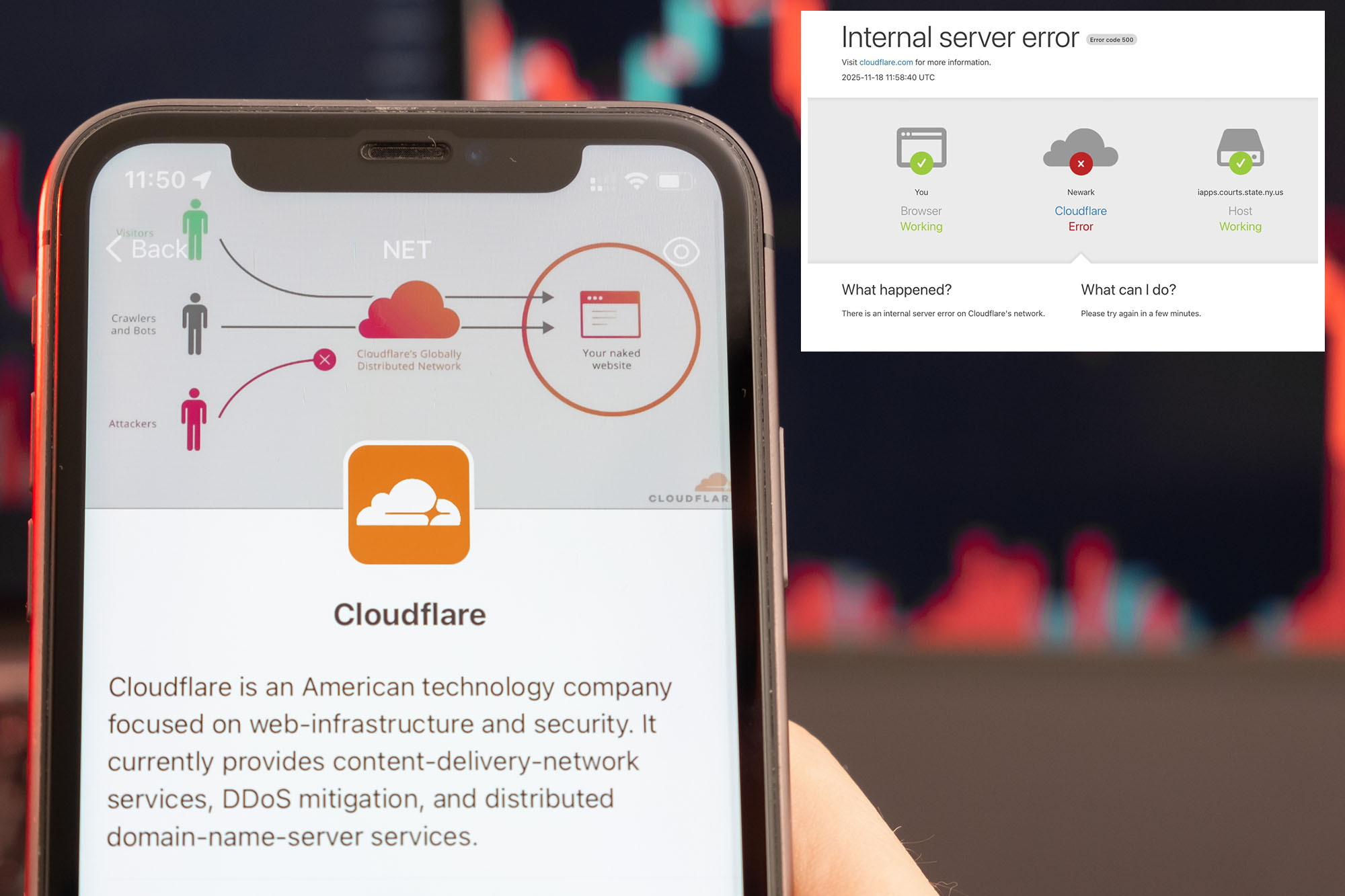 Users report X, NJ Transit site are down as Cloudflare probes internal ...