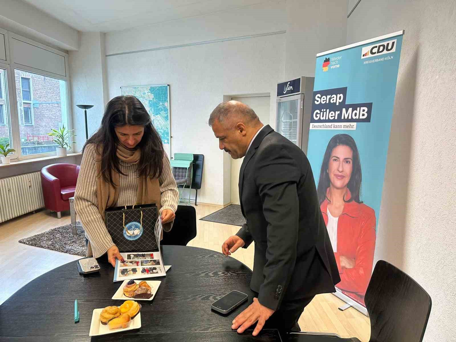 Alman Devlet Bakanı Güler: "AKİB’in projeleri çok vizyoner"