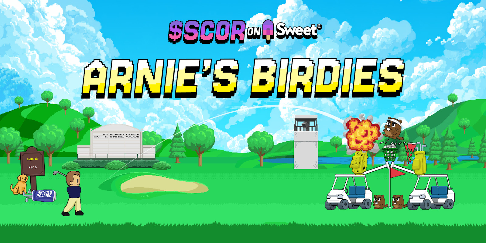 SCOR Launches“Arnie’s Birdies” Web3 Golf Mini-Game Featuring Arnold Palmer