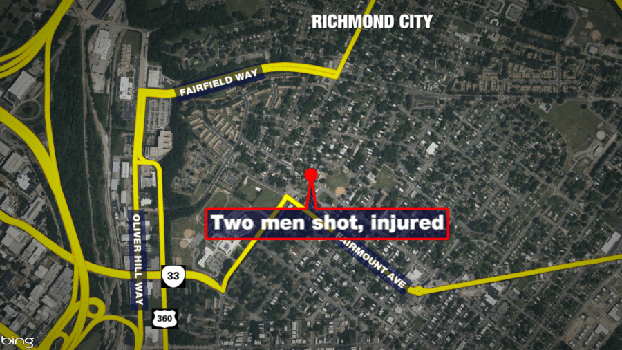 Two men injured after shooting on Rogers Street in Richmond
