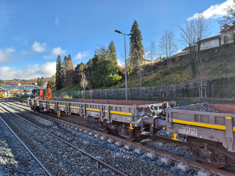 SNCF : Les travaux se poursuivent sur la ligne Le Puy/Firminy