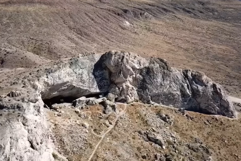 Archaeologists discover remains of '10-foot-tall people' in cave