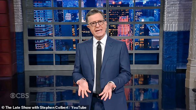 Stephen Colbert peddles crass jokes about Trump after Epstein email fallout