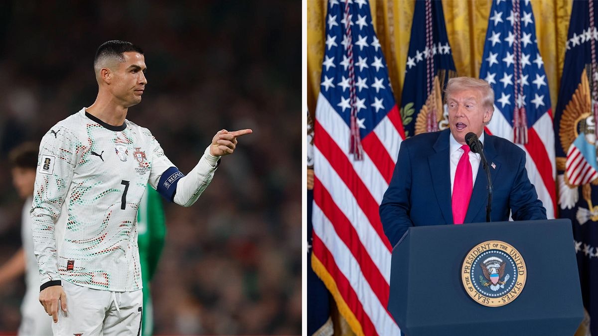 US-Präsident Trump empfängt Cristiano Ronaldo
