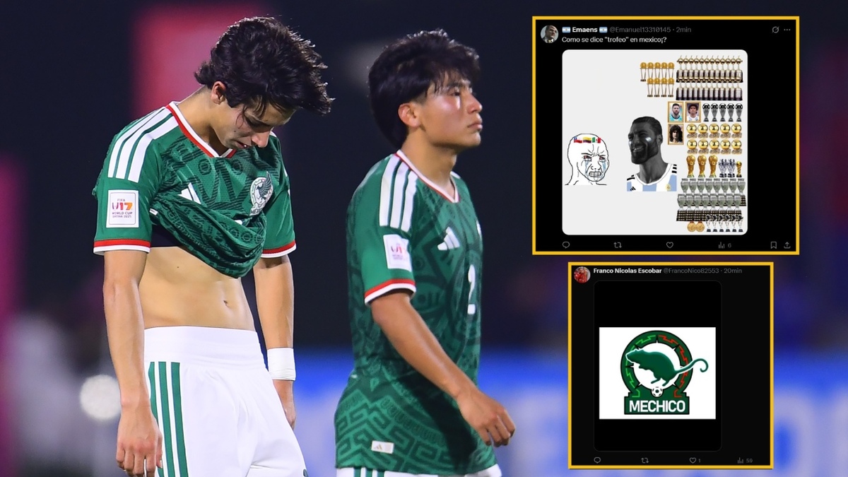 'Pipipi': Argentinos se burlan de eliminación de México del Mundial Sub ...