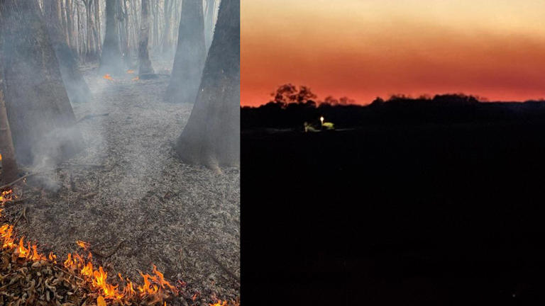 Bertie County wildfire now 500 acres