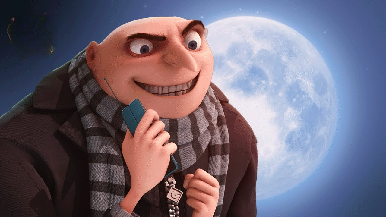 Gru's Evil Plan to Steal the Moon Despicable Me (Steve Carrell)