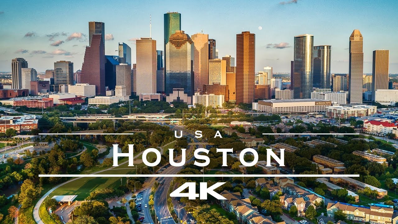 Drone Tour of Houston: Incredible Cityscapes in 4K
