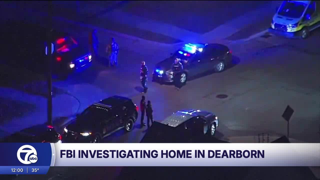 FBI & Dearborn police investigate home on west side of city after ...