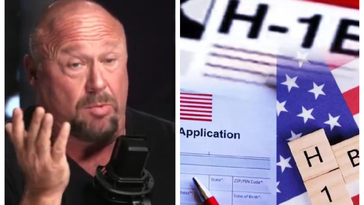 'I don't hate Indians, they are smart but...': Alex Jones says H-1B is ...