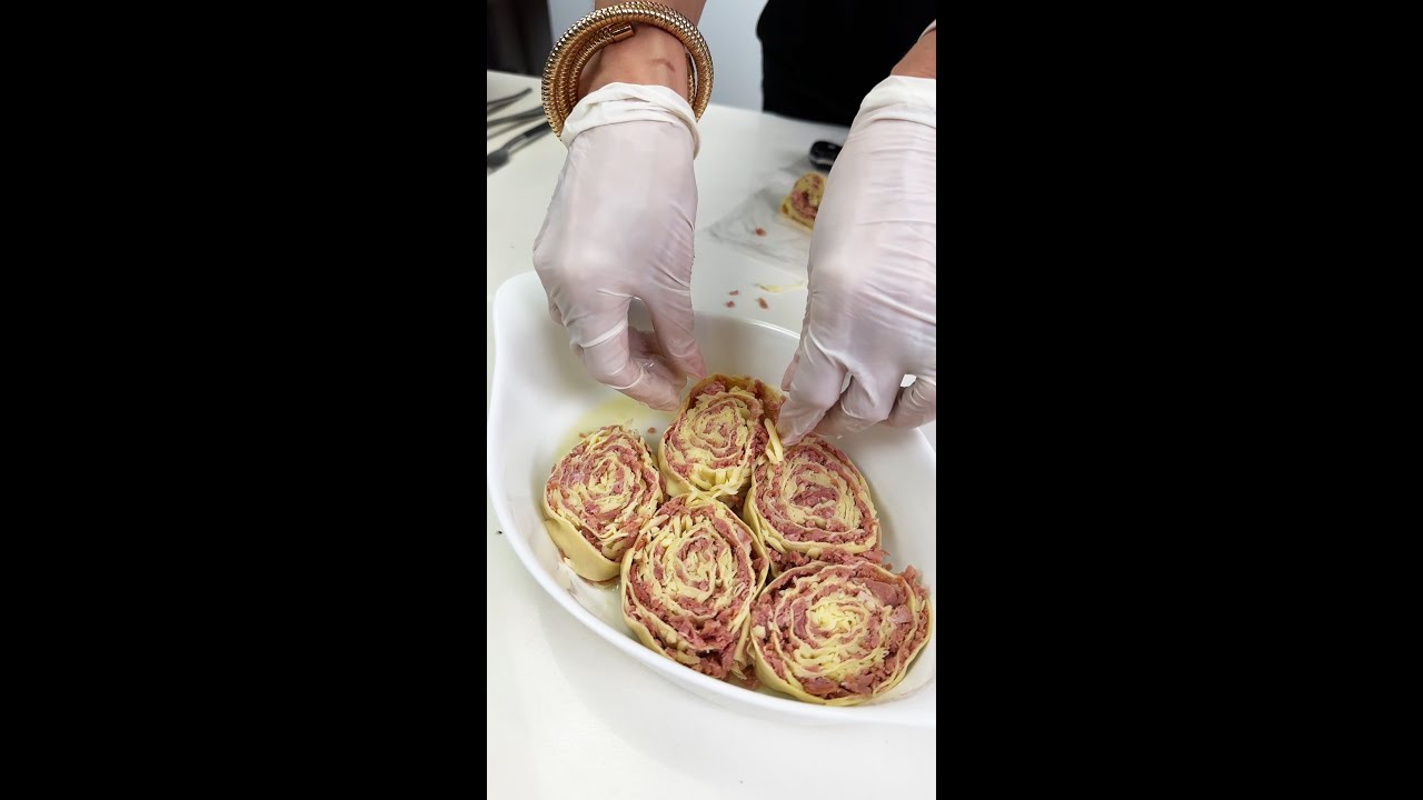 Eu fiz um banquete com massa de pastel!