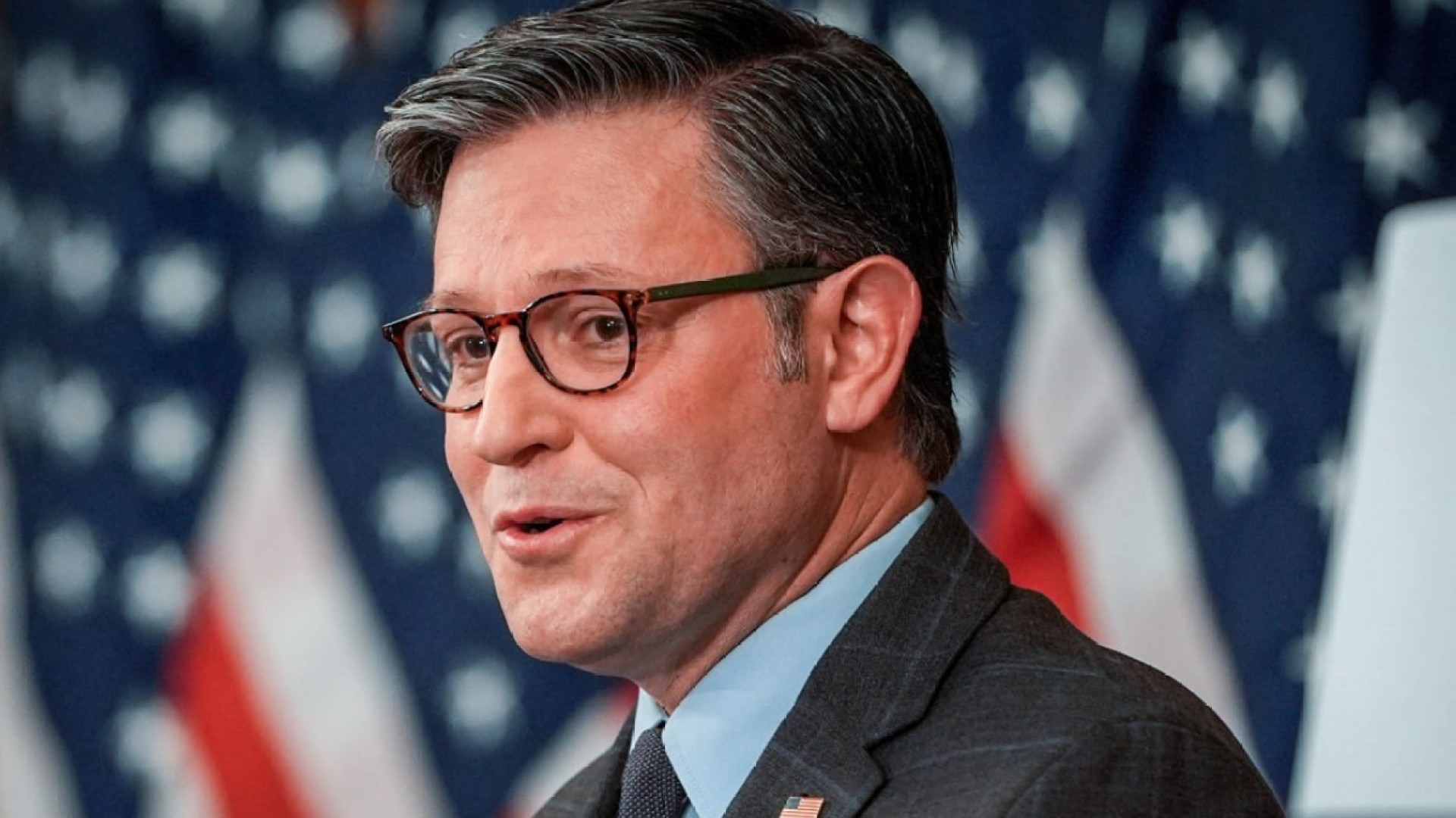 Speaker Johnson blasts Epstein files vote as 'show vote'