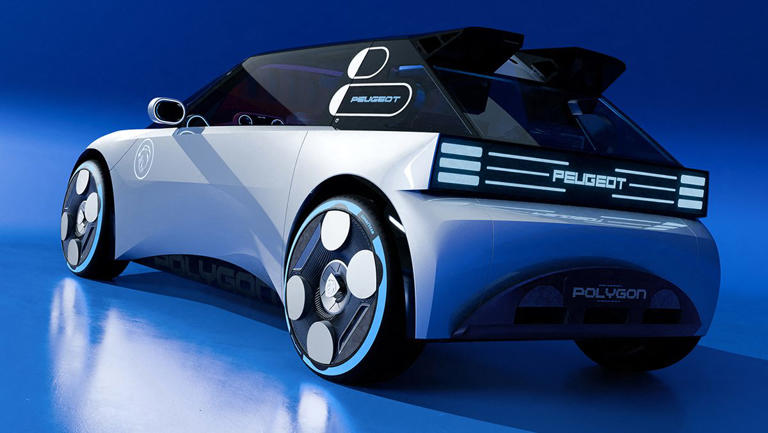 The Peugeot Polygon Concept in Photos