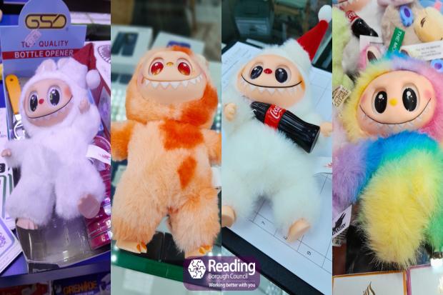 Reading shoppers warned against 'dangerous' fake Labubu dolls