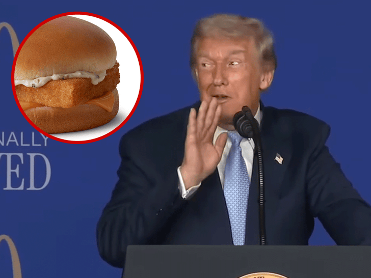 Donald Trump Reveals His Favorite Dish at McDonald's Is Filet-O-Fish