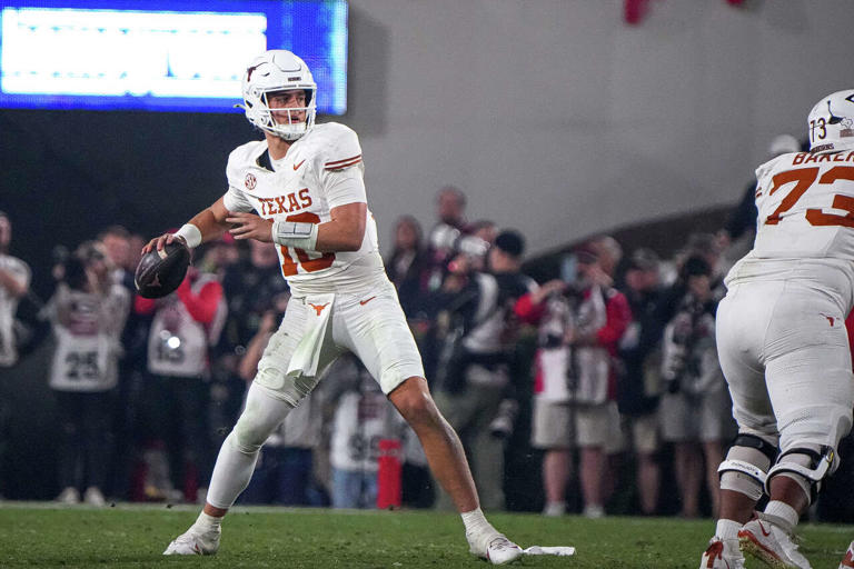 SEC football power rankings: Texas plummets after Georgia loss, Aggies ...