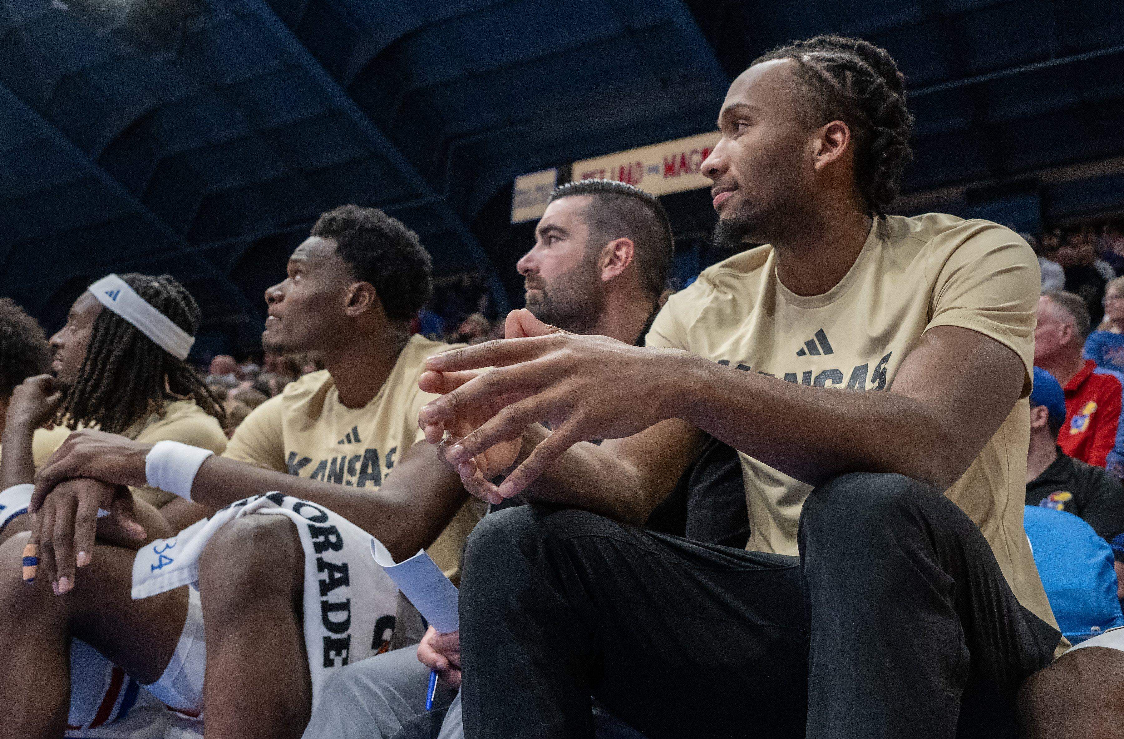 KU basketball freshman Darryn Peterson will miss Champions Classic vs. Duke