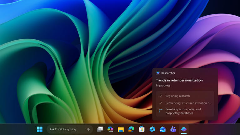 Windows 11's Taskbar and search box is about to get an agentic upgrade ...