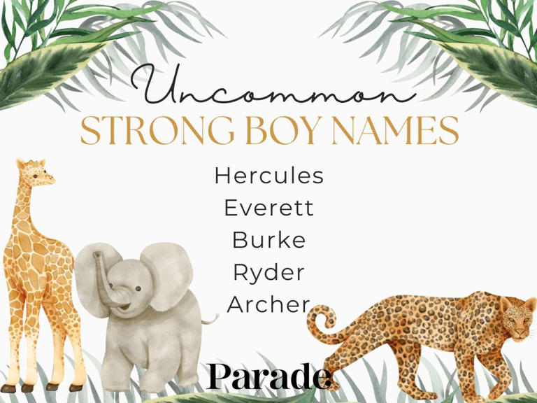 125 Strong and Powerful Boy Names for Your Little Man—Plus What They Mean