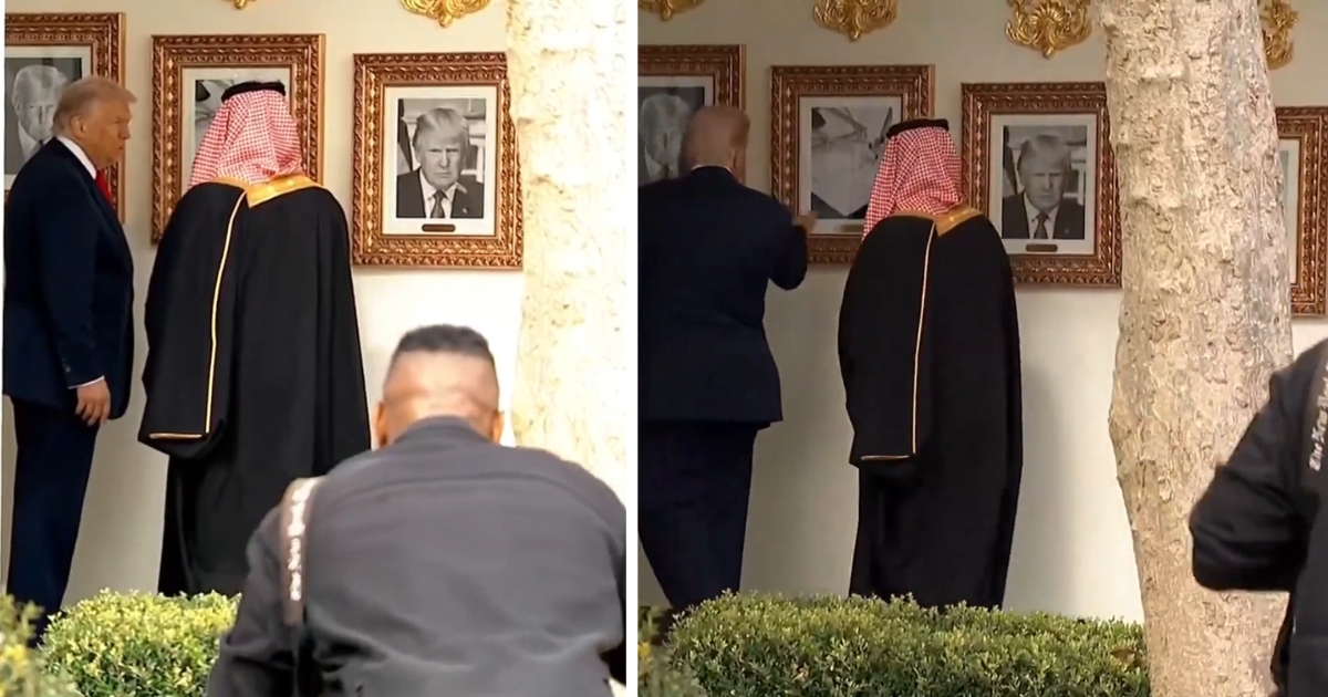 This Donald Trump and Saudi Crown Prince Moment was Eclipsed by Autopen ...
