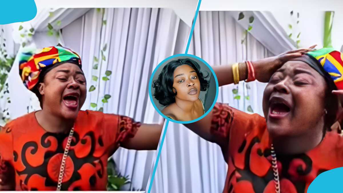 Video of TikToker Young Linda weeping at father’s funeral days before ...