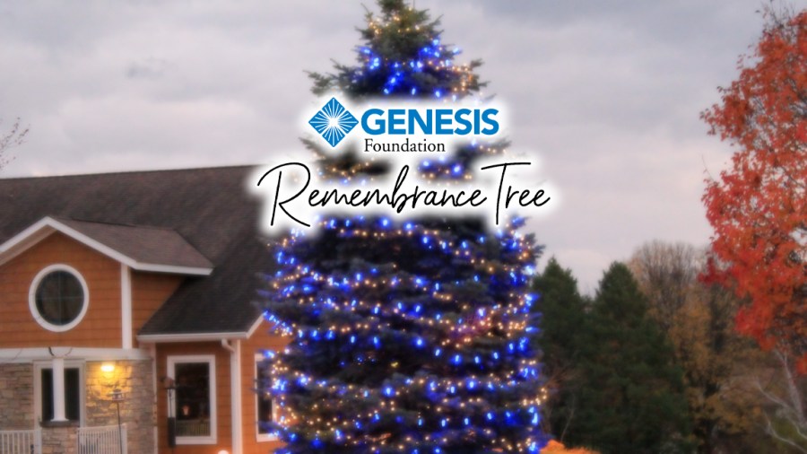 Mercy One Genesis Hospice Remembrance Tree honors those who have died