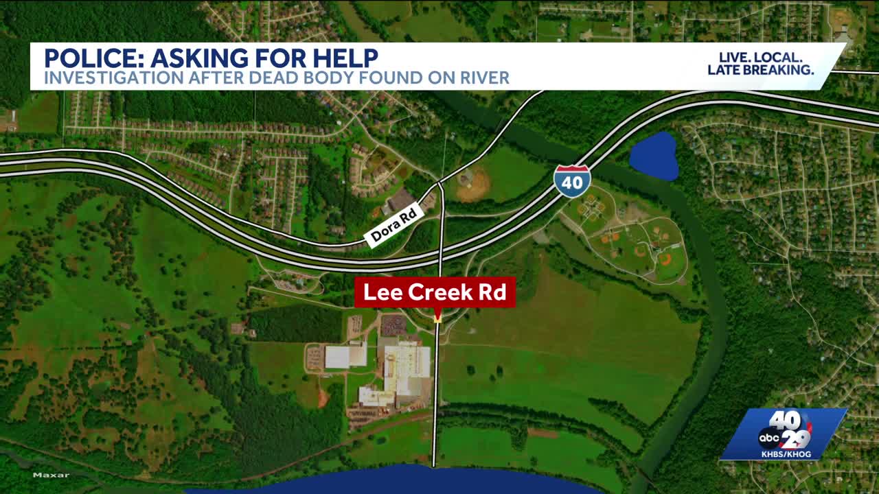Van Buren police probe death of man whose body was found at Lee Creek Road on Arkansas River