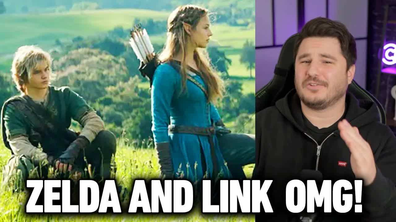 Zelda movie first look reaction: Link and Zelda casting!