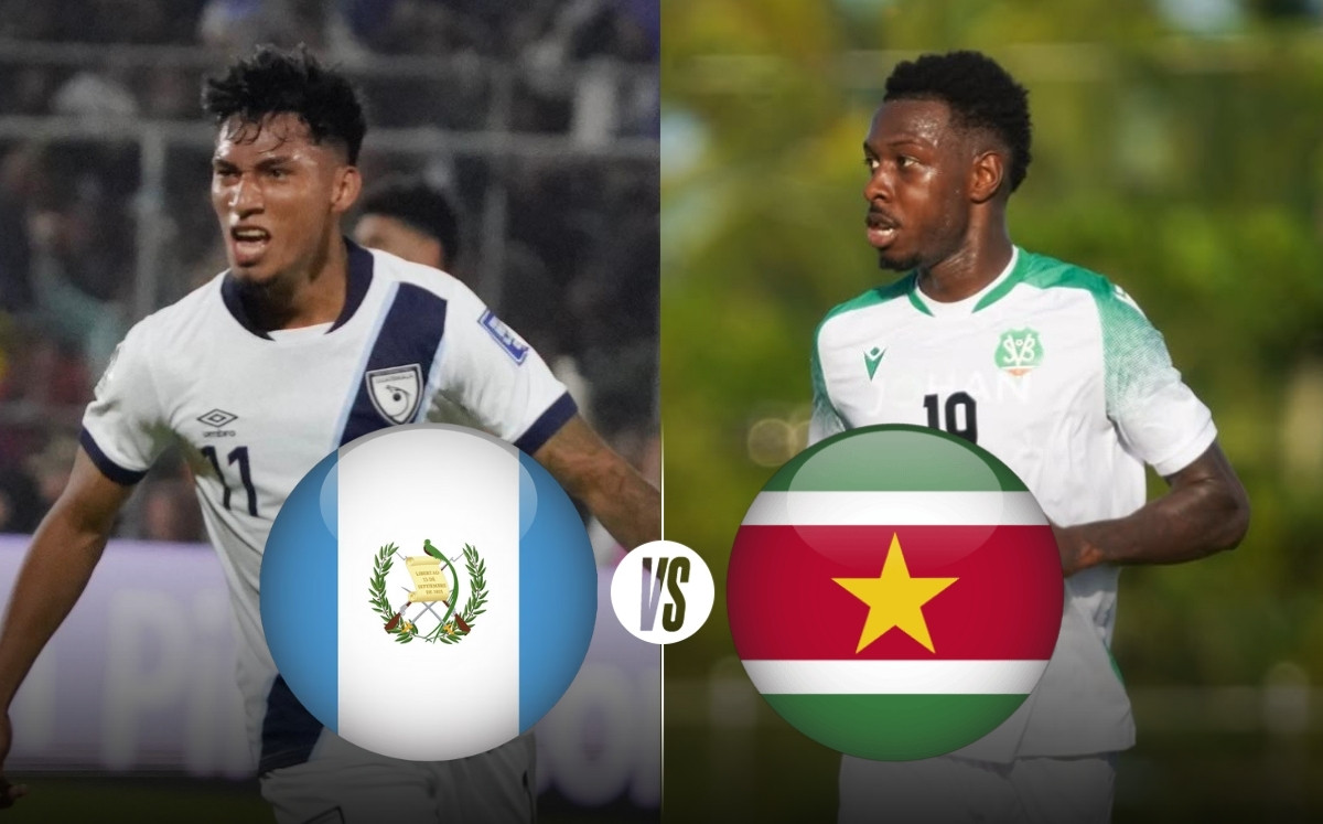 Guatemala vs. Surinam. Partido eliminatorias hoy Concacaf 2026 | RESUMEN