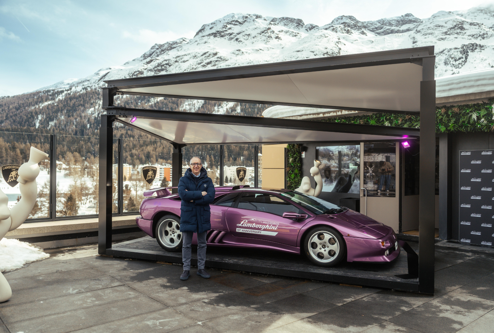 Lamborghini isn't just pushing forward, it's preserving history
