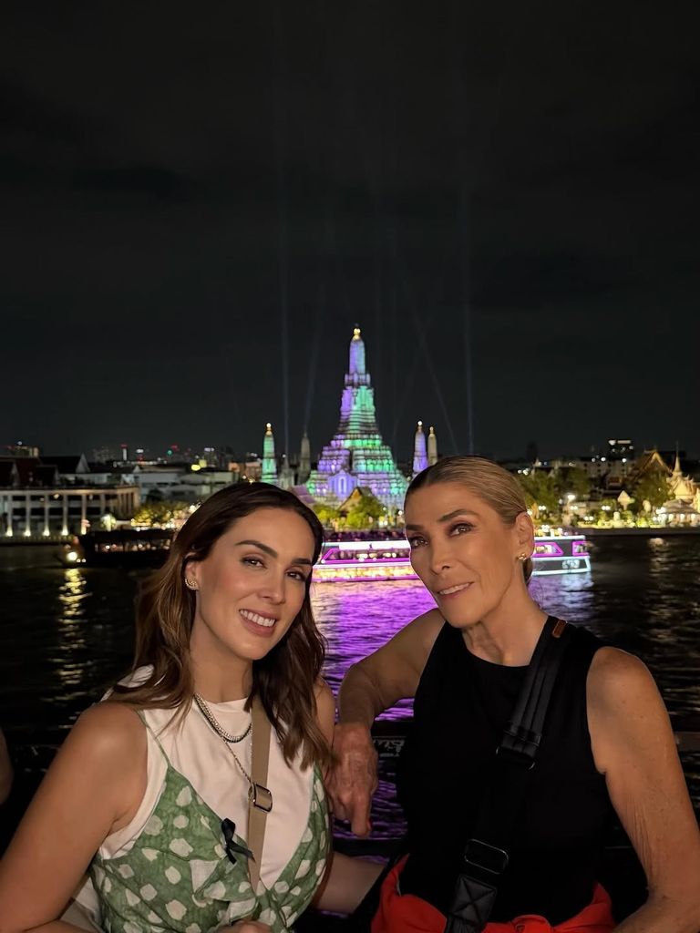 Jacky Bracamontes llega a Tailandia acompañada de su mamá para Miss ...