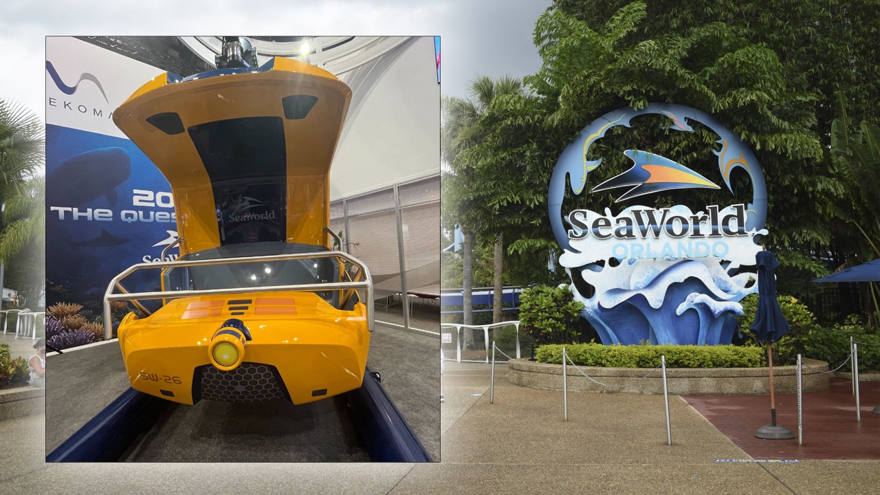 SeaWorld Orlando unveils SEAQuest: Legends of the Deep dark ride ...