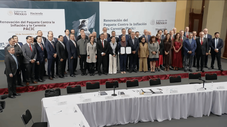 Sheinbaum renueva el PACIC y asegura precio fijo de la canasta básica ...