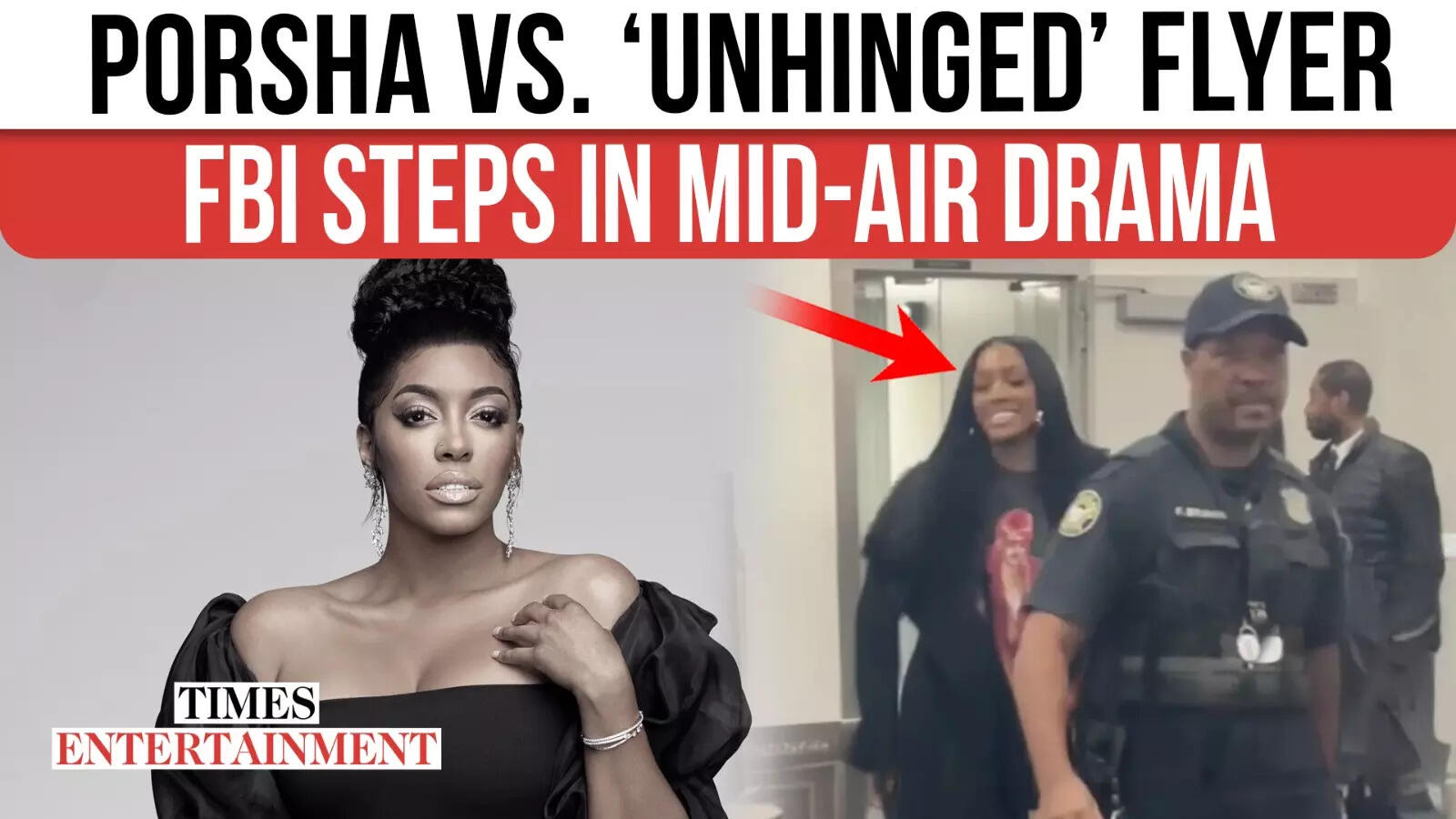 Unhinged Passenger? Porsha Williams TARGETED Mid-Flight As FBI Steps In