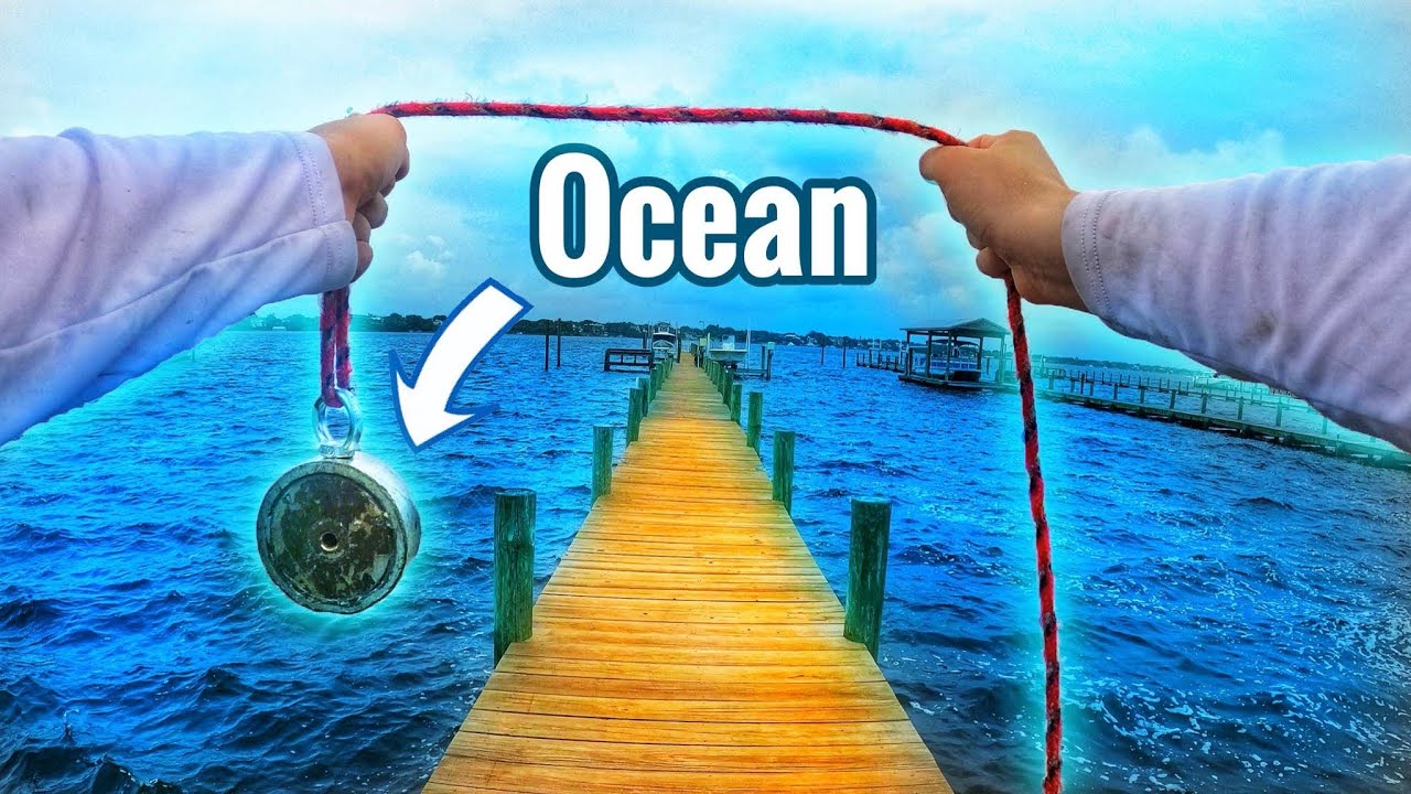 Magnet Fishing In The Ocean & You Won’t Believe What I Found!!