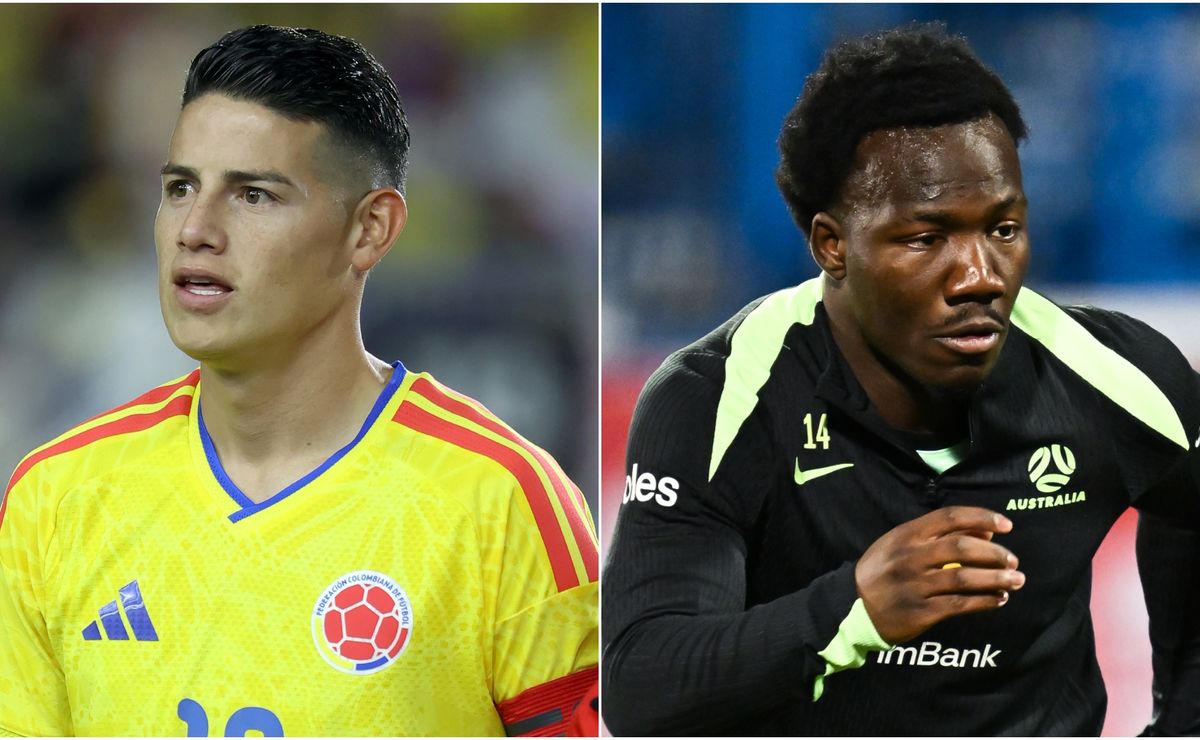 Colombia vs Australia: Lineups for 2025 international friendly